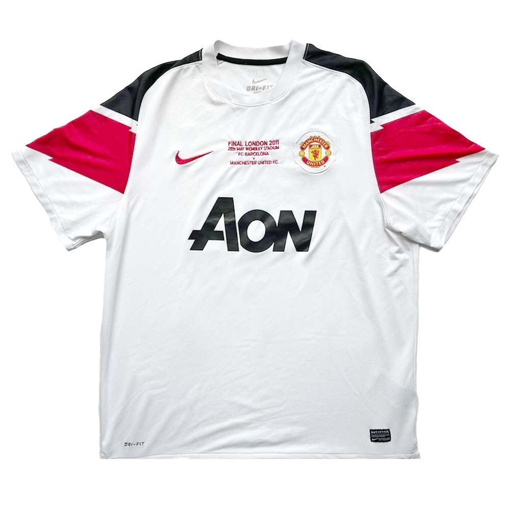 Manchester United 2010-11 Away Shirt (Scholes 18 Champions League Fina ...