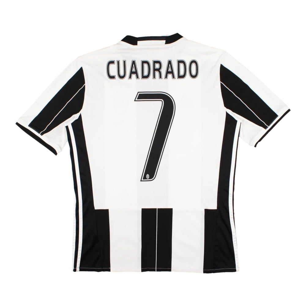 Juventus 2016-17 Home Shirt - Cuadrado 7 ((Mint) XXL) – Classic ...