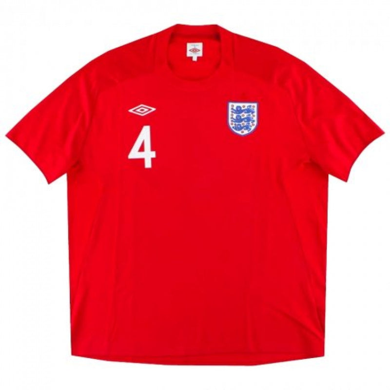 England 2010-11 Away Shirt (Gerrard #4) ((Excellent) XL) – Classic ...
