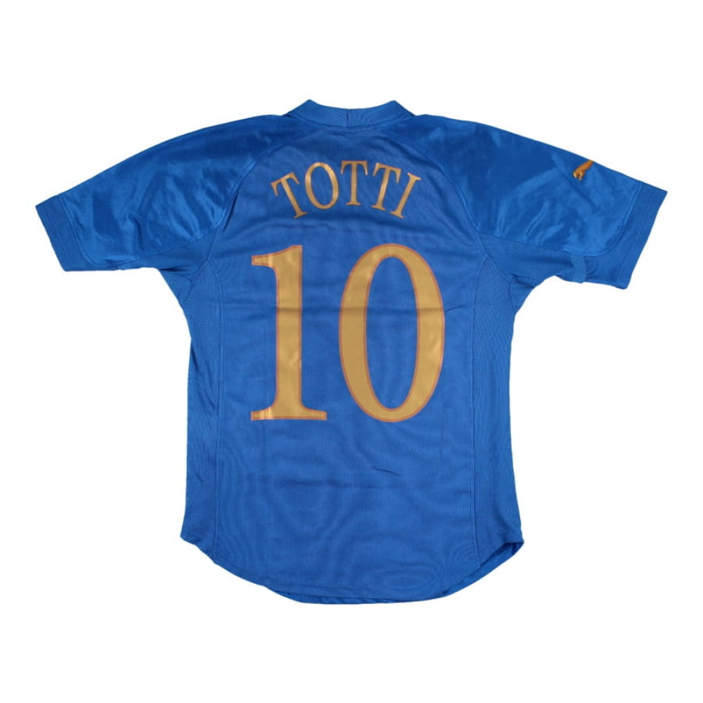 Italy 2004-06 Home Shirt (Totti #10) ((Very Good) S) – Classic Football Kit