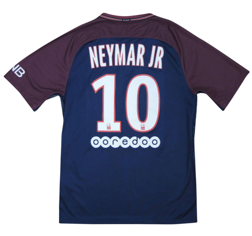 PSG 2017-18 Home Shirt (Neymar Jr #10) (S) (Good) – Classic Football Kit