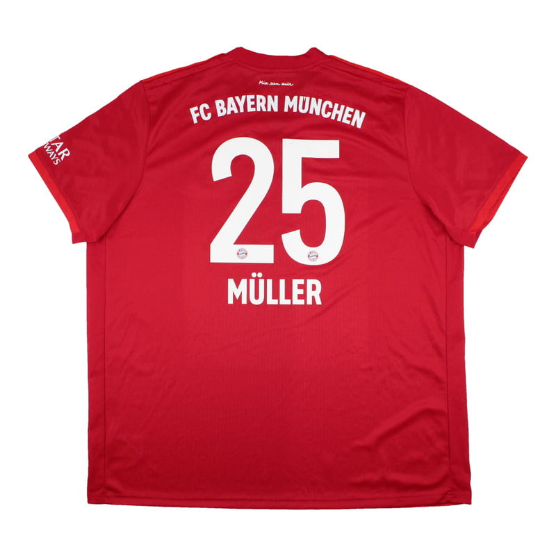 Bayern Munich 2019-20 Home Shirt (3XL) Muller #25 (Mint) – Classic ...