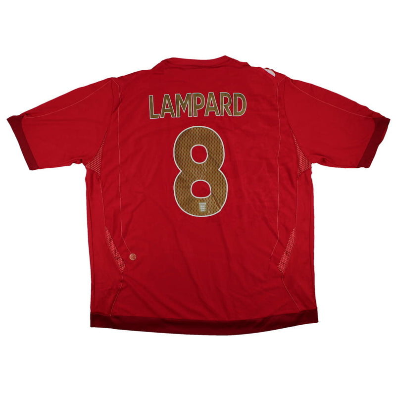 England 2006-08 Away Shirt (XXL) Lampard #8 (Excellent) – Classic ...