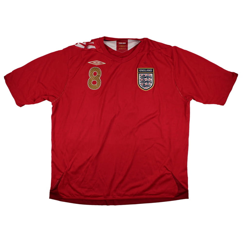 England 2006-08 Away Shirt (XXL) Lampard #8 (Excellent) – Classic ...