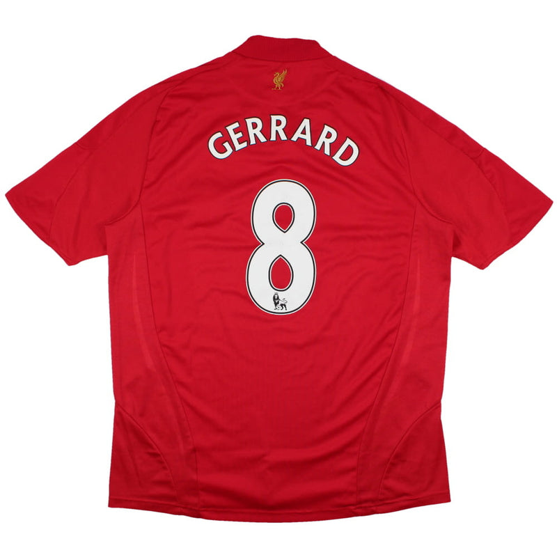 Liverpool 2008-10 Home Shirt (Gerrard #8) (2XL) (Good) – Classic ...