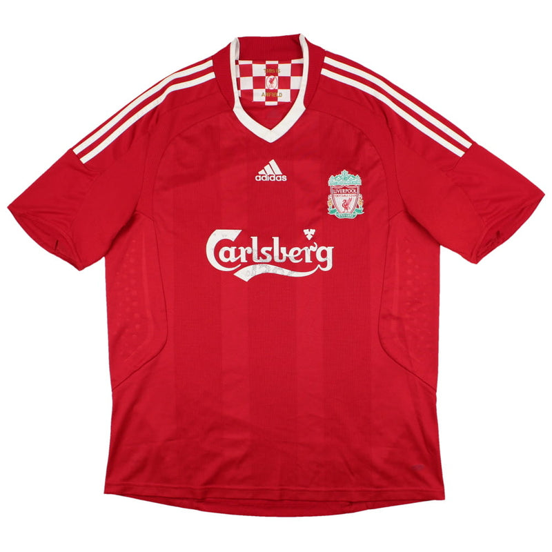 Liverpool 2008-10 Home Shirt (Gerrard #8) (2XL) (Good) – Classic ...