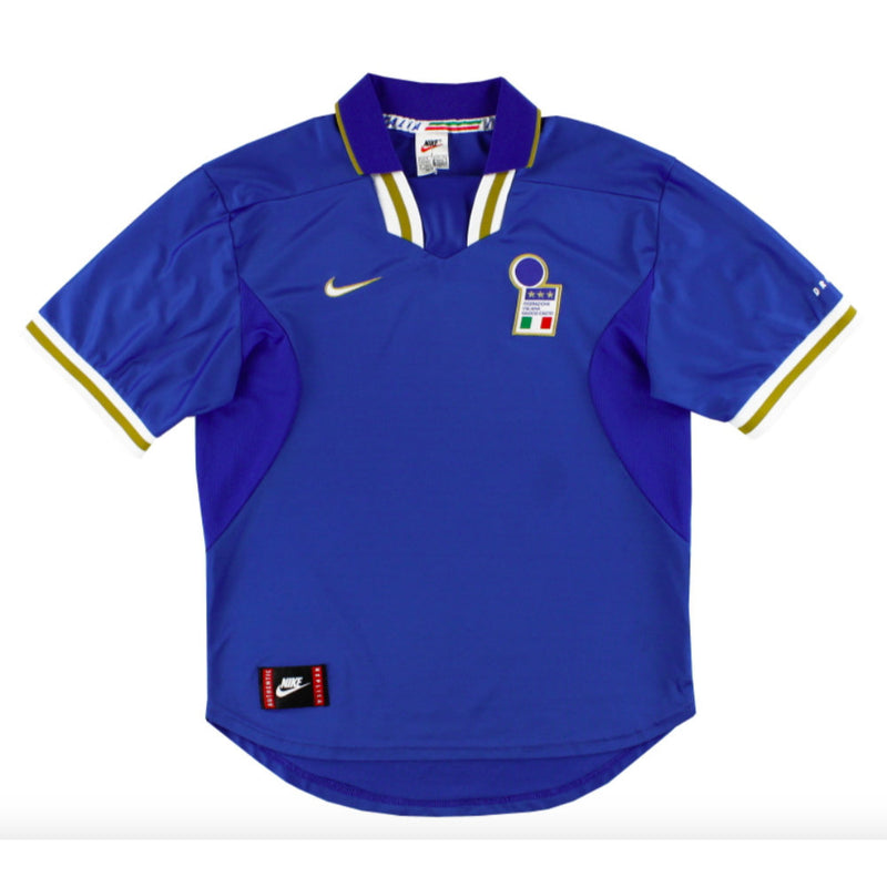 Italy 1996-97 Home Shirt (Very Good) – Classic Football Kit
