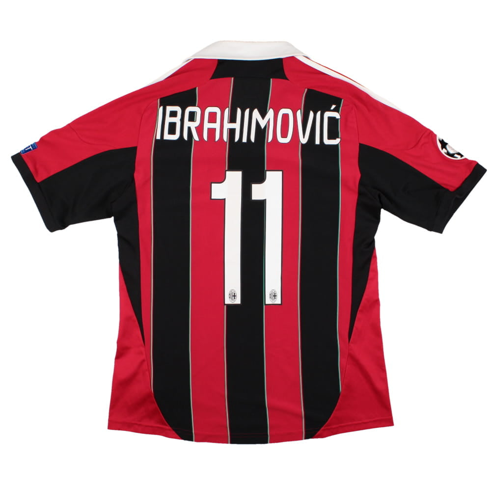 AC Milan 2012-13 Home Shirt (M) Ibrahimovic #11 (Very Good) – Classic ...