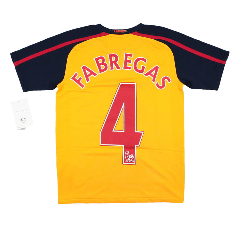 Arsenal 2008-09 Away Shirt (SB) Fabregas #4 (Mint) – Classic Football Kit