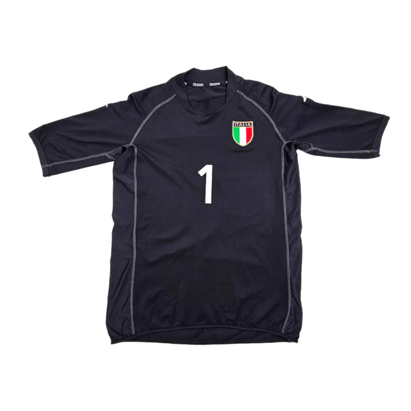 Italy 2000-02 Goalkeeper Home Shirt (M) Buffon #1 (Excellent) – Classic ...