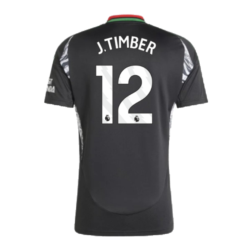 2024-2025 Arsenal Away Shirt (J.Timber 12) – Classic Football Kit