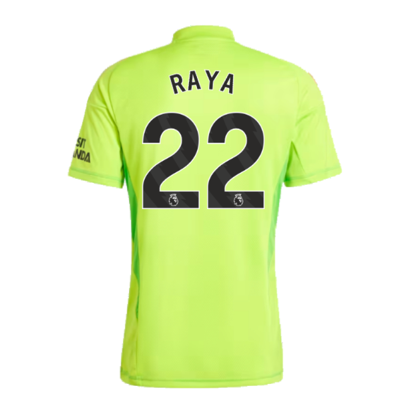 2024-2025 Arsenal Home Goalkeeper Shirt (Yellow) (Raya 22) – Classic ...