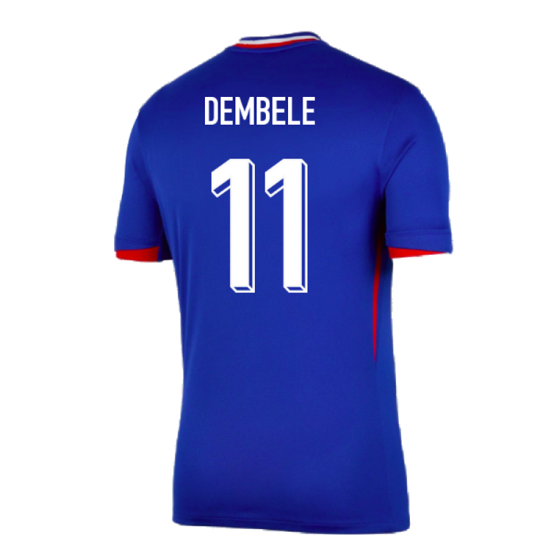 2024-2025 France Home Shirt (Dembele 11) – Classic Football Kit