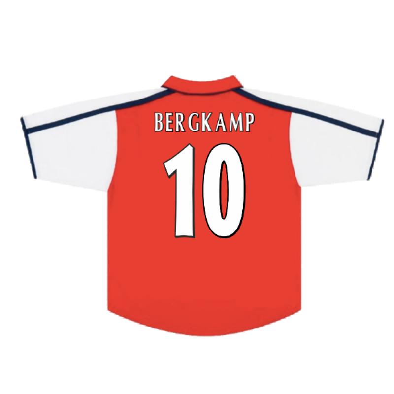 Arsenal 2000-02 Home Shirt (S) (Very Good) (Bergkamp 10) – Classic ...