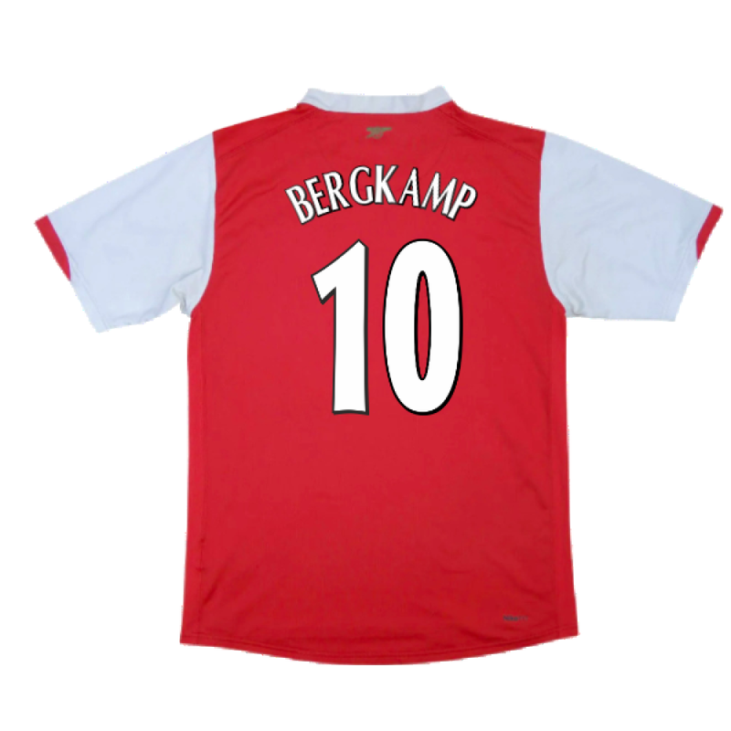 Arsenal 2006-08 Home Shirt (XL) (Excellent) (Bergkamp 10) – Classic ...
