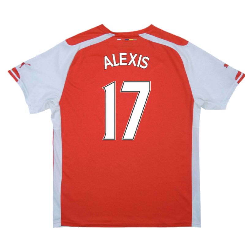 Arsenal 2014-15 Home Shirt (M) (Excellent) (Alexis 17) – Classic ...
