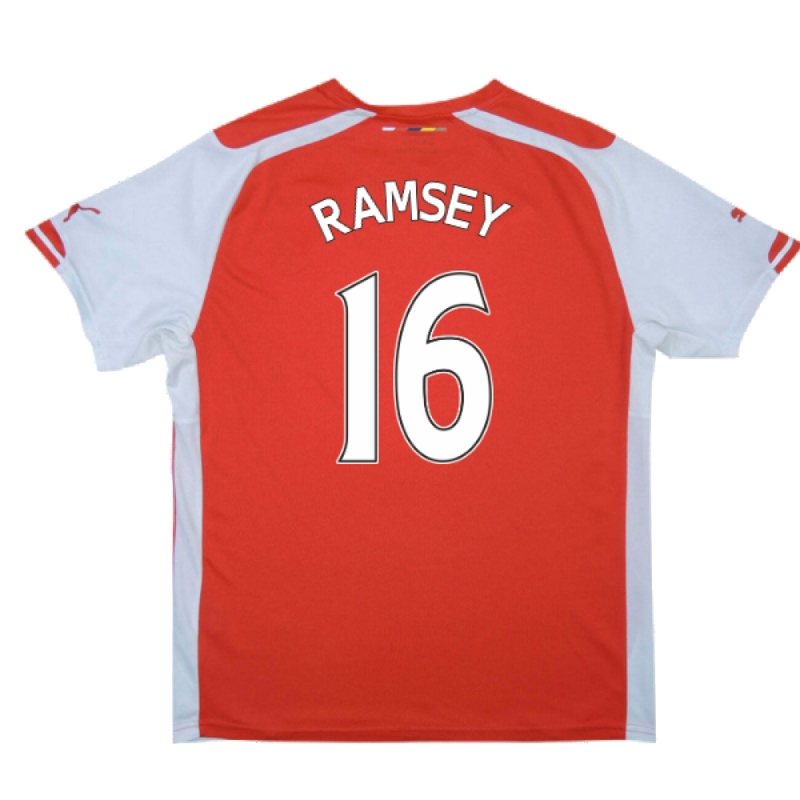 Arsenal 2014-15 Home Shirt (S) (Excellent) (Ramsey 16) – Classic ...