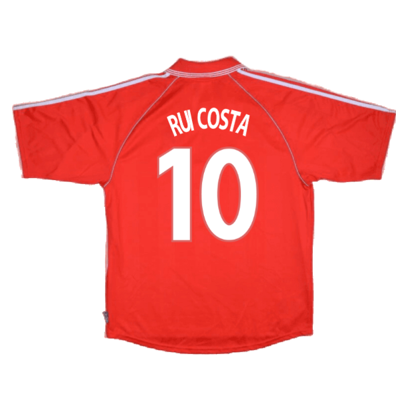 Benfica 2000-01 Home Shirt (Excellent) (RUI COSTA 10) – Classic ...