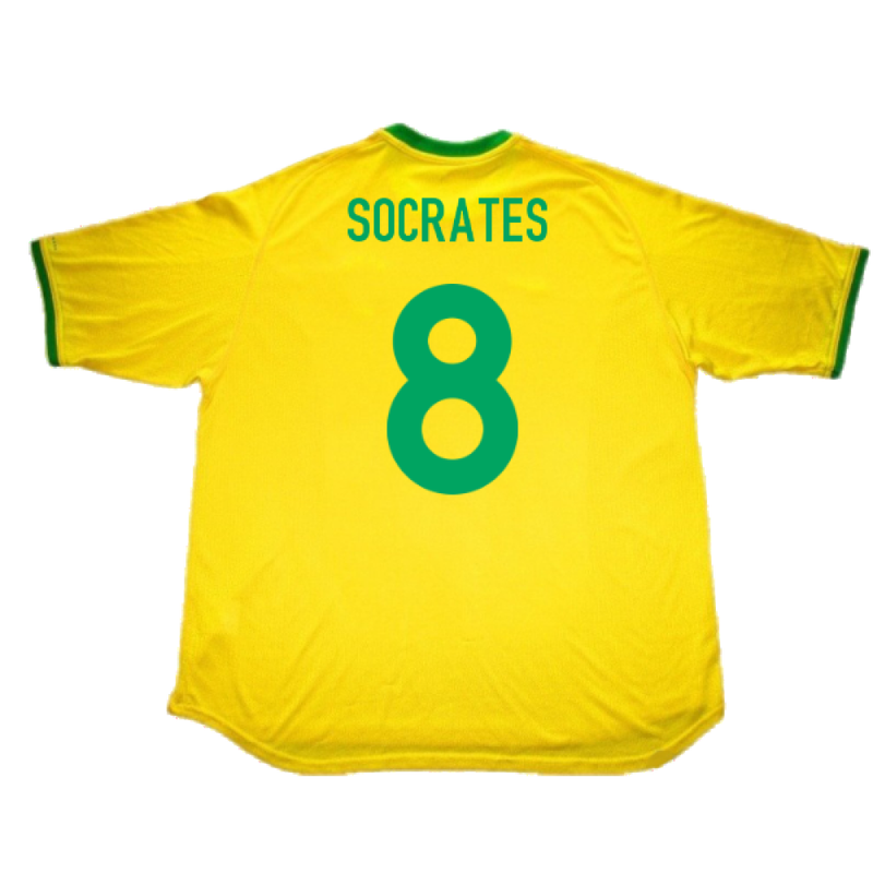 Brazil 2000-02 Home Shirt (L) (Excellent) (Socrates 8) – Classic ...
