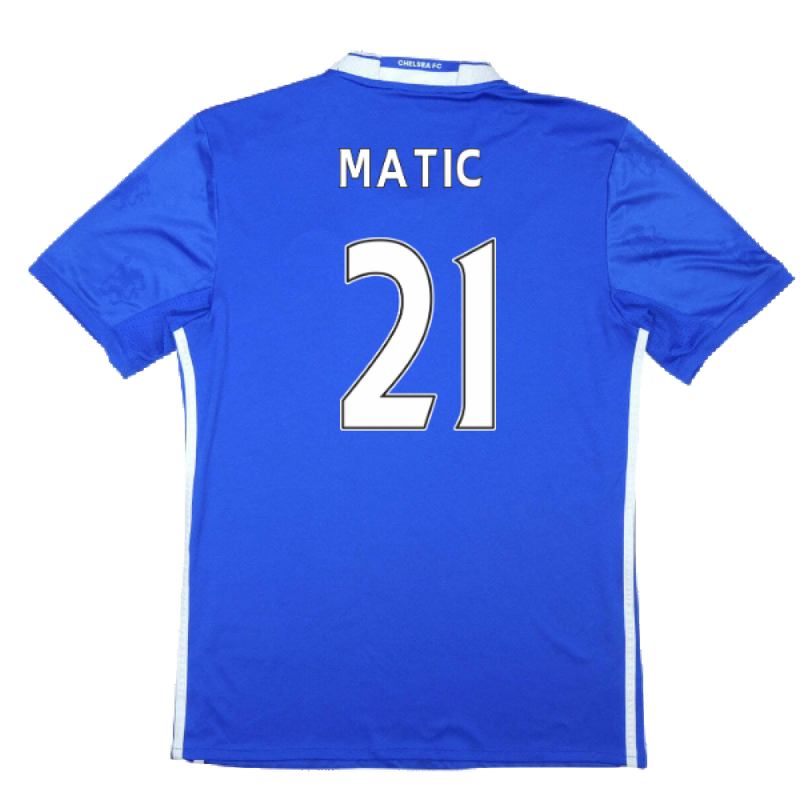 Chelsea 2016-17 Home Shirt (S) (Mint) (Matic 21) – Classic Football Kit