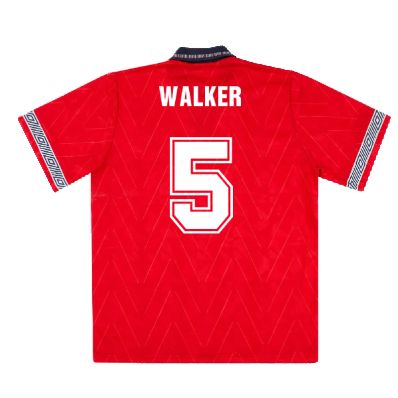 England 1990-92 Away Shirt (L) (Excellent) (Walker 5) – Classic ...