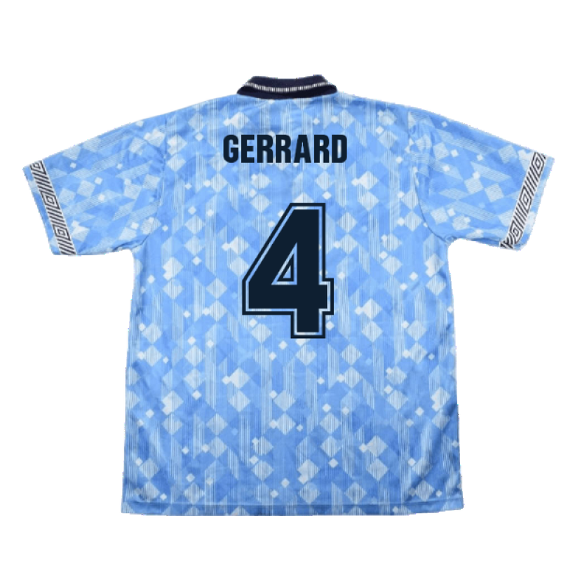England 1990-92 Third Shirt (L) (Excellent) (Gerrard 4) – Classic ...