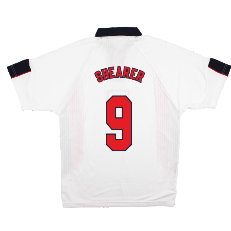 England 1997-99 Score Draw Home Shirt (M) (Mint) (SHEARER 9) – Classic ...