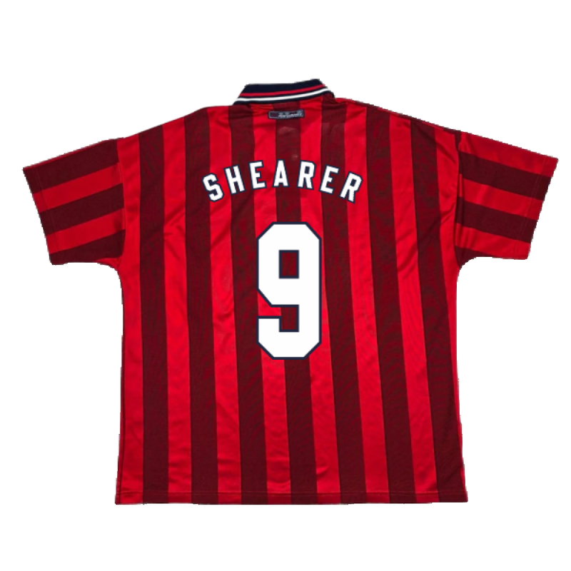 England 1998-99 Away Shirt (XL) (Excellent) (SHEARER 9) – Classic ...