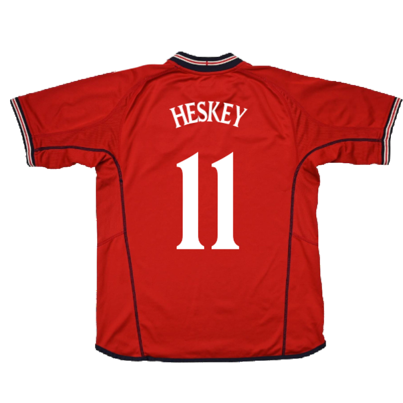 England 2002-04 Away Shirt (M) (Excellent) (Heskey 11) – Classic ...