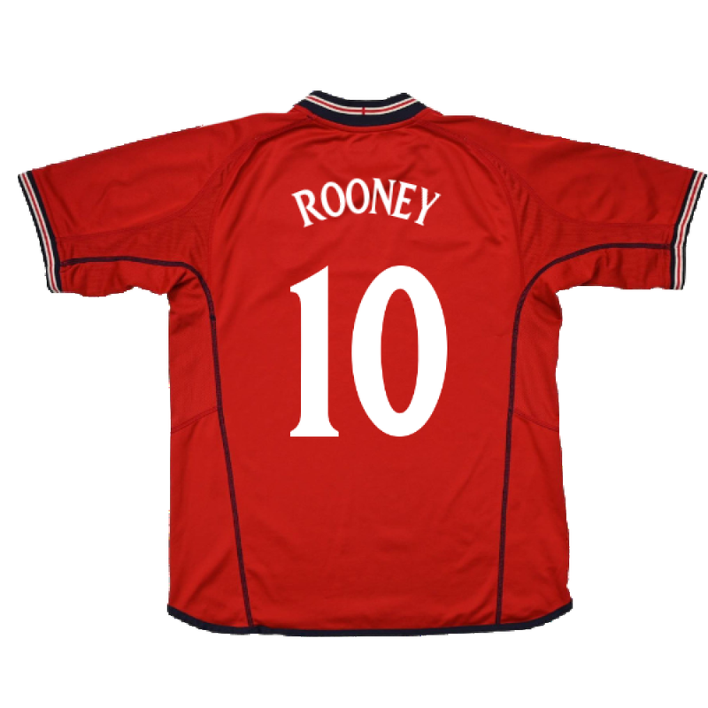 England 2002-04 Away (M) (Excellent) (ROONEY 10) – Classic Football Kit