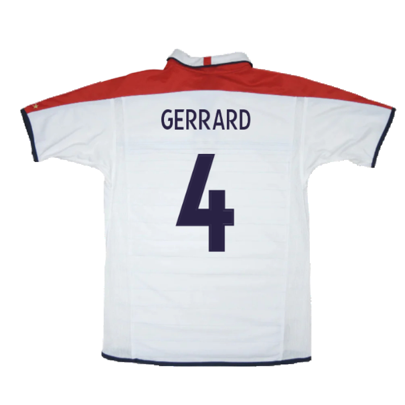 England 2003-05 Home (XL) (Excellent) (Gerrard 4) – Classic Football Kit