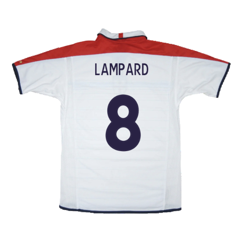 England 2003-05 Home Shirt (S) (Excellent) (LAMPARD 8) – Classic ...