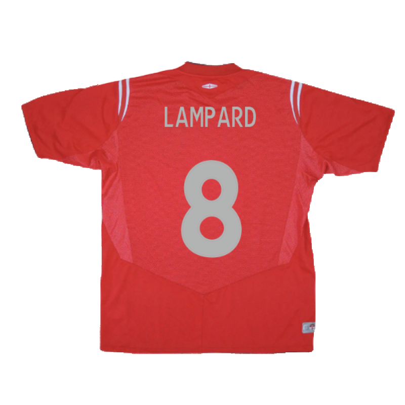 England 2004-06 Away Football Shirt (Excellent) (LAMPARD 8) – Classic ...