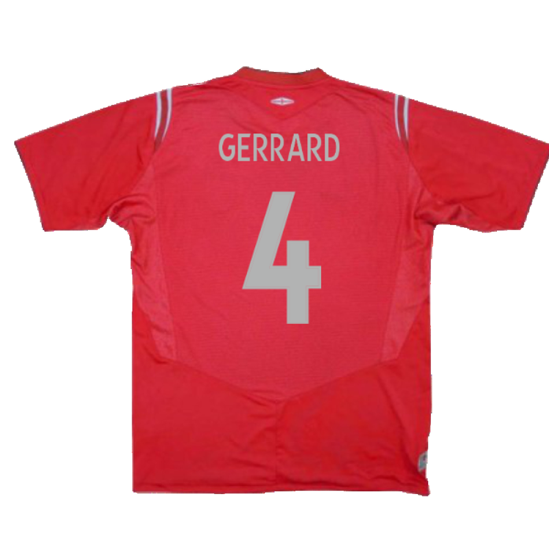 England 2004-06 Away (Excellent) (Gerrard 4) – Classic Football Kit