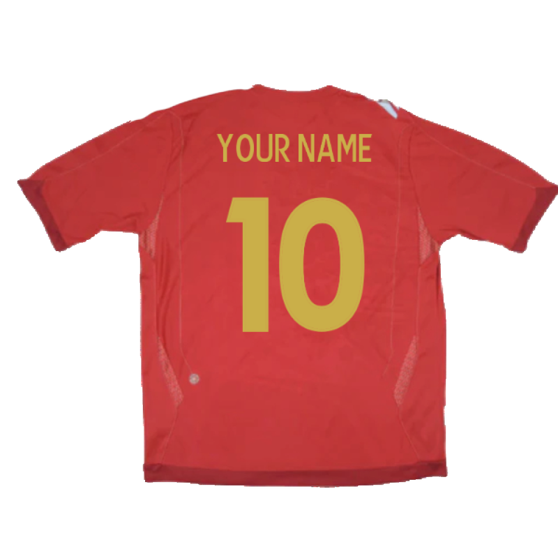 England 2006-08 Away Shirt (Very Good) (Your Name) – Classic Football Kit