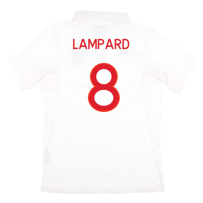 England 2009-10 Home (XL) (Excellent) (Lampard 8) – Classic Football Kit