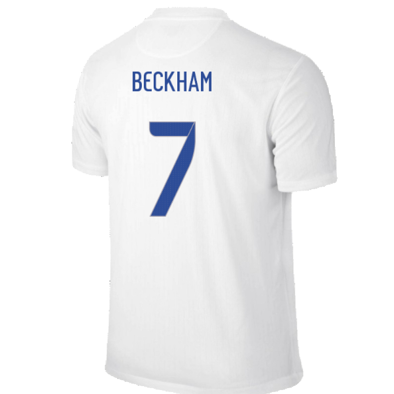 England 2014-15 Home Shirt (S) (Very Good) (BECKHAM 7) – Classic ...