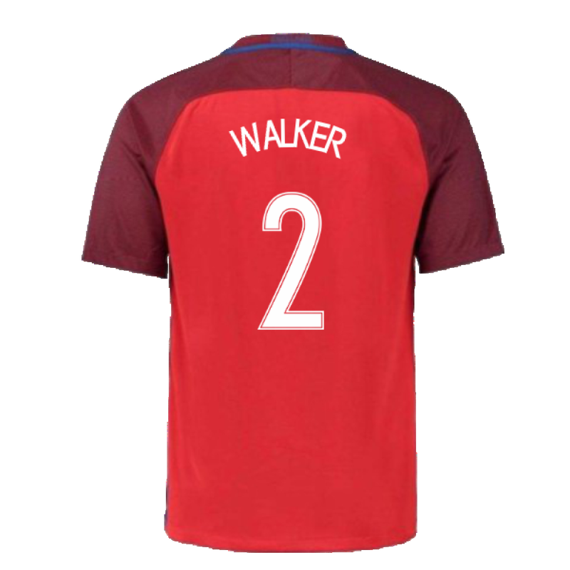 England 2016-17 Away Shirt (M) (Excellent) (Walker 2) – Classic ...