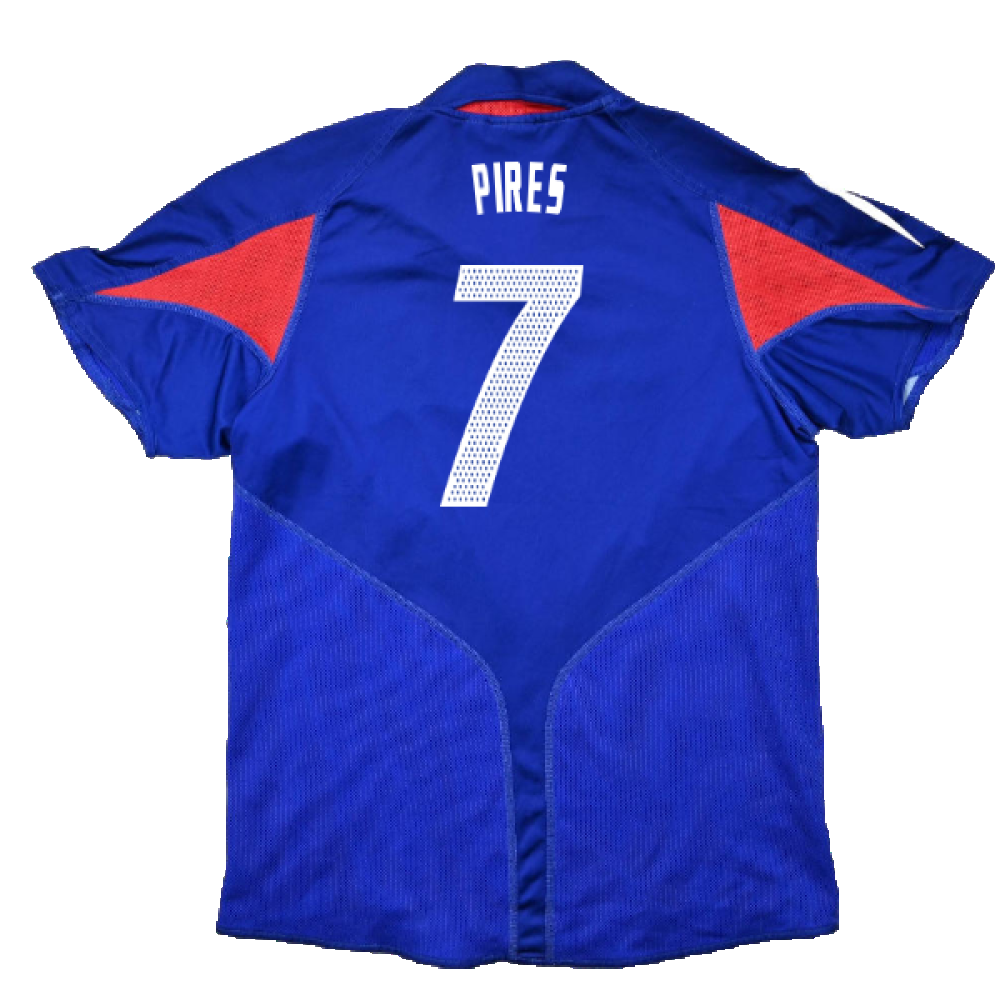 France 2004-06 Home (L) (Excellent) (Pires 7) – Classic Football Kit