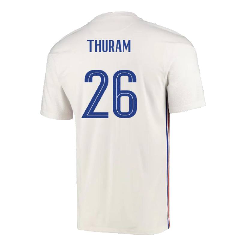 France 2020-21 Away Shirt (XXL) (Good) (Thuram 26) – Classic Football Kit