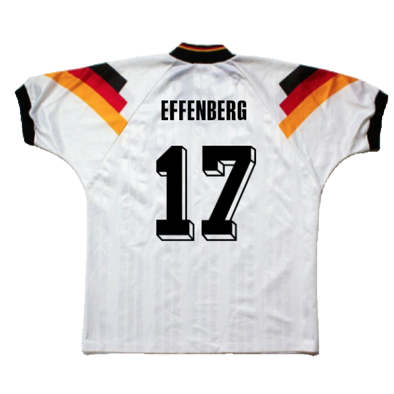Germany 1992-93 Home Shirt (Excellent) (Effenberg 17) – Classic ...