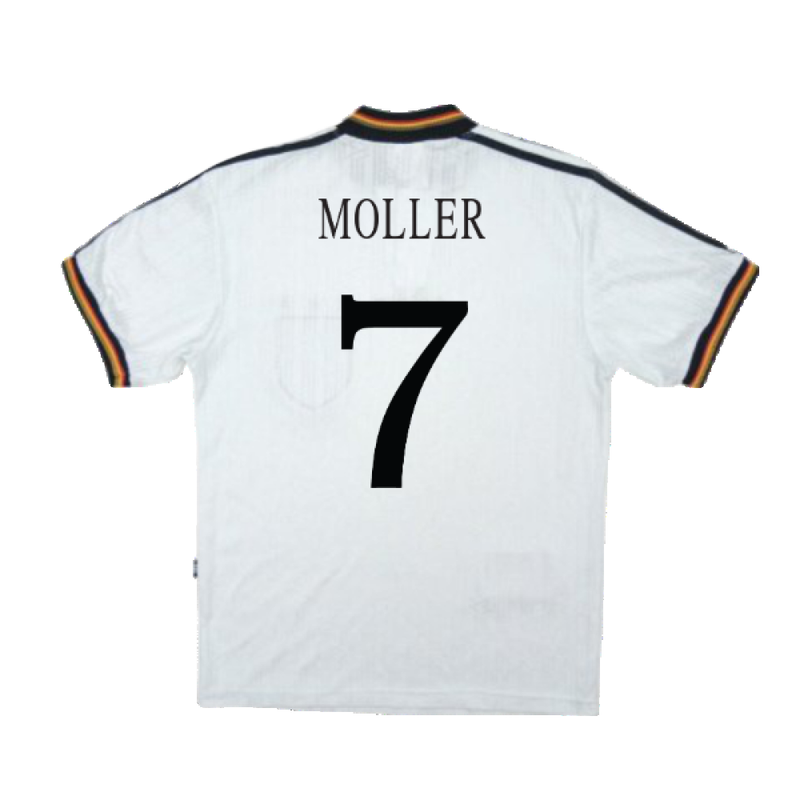 Germany 1996-98 Home Shirt (Excellent) (Moller 7) – Classic Football Kit