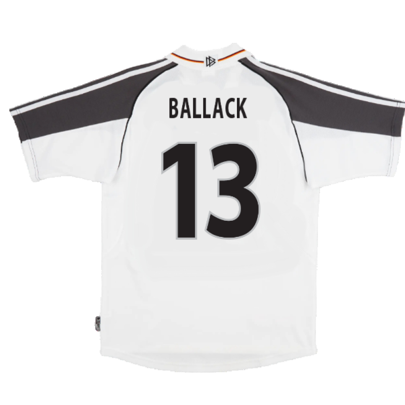 Germany 2000-02 Home Shirt (L) (Excellent) (Ballack 13) – Classic ...
