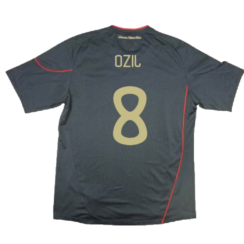 Germany 2010-12 Away Shirt (L) (Very Good) (OZIL 8) – Classic Football Kit