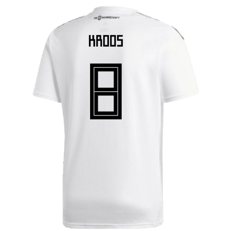 Germany 2018-19 Home Shirt (Very Good) (Kroos 8) – Classic Football Kit