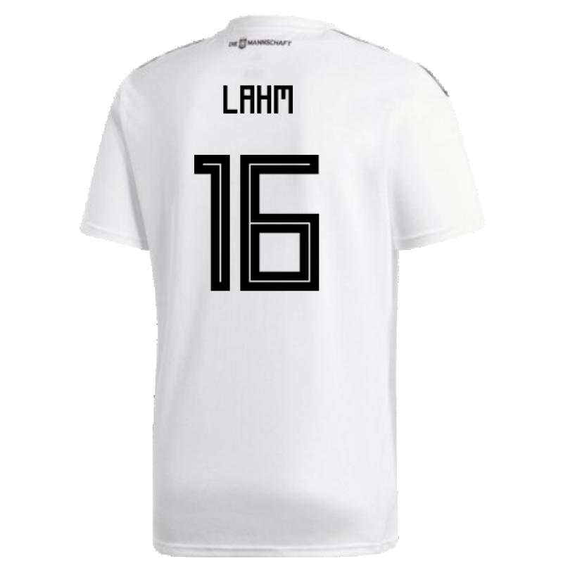 Germany 2018-19 Home Shirt (Very Good) (Lahm 16) – Classic Football Kit