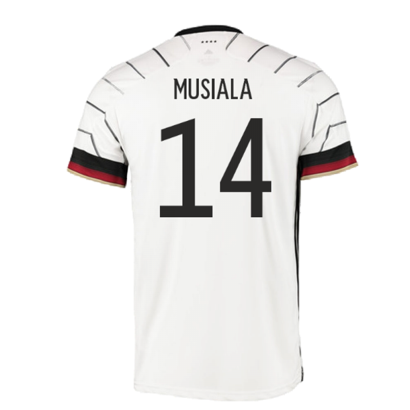Germany 2020-21 Home Shirt ((Mint) S) (MUSIALA 14) – Classic Football Kit
