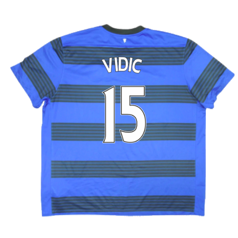 Manchester United 2011-12 Away Shirt (S) (Excellent) (Vidic 15 ...