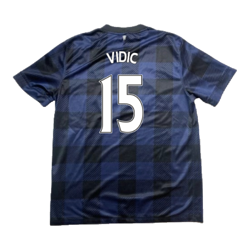 Manchester United 2013-14 Away Shirt (Excellent) (Vidic 15) – Classic ...
