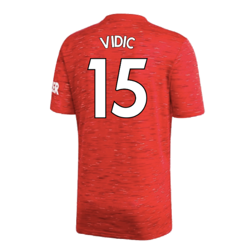 Manchester United 2020-21 Home Shirt (Very Good) (VIDIC 15) – Classic ...
